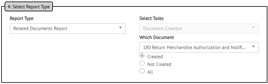 4-Select Report Type